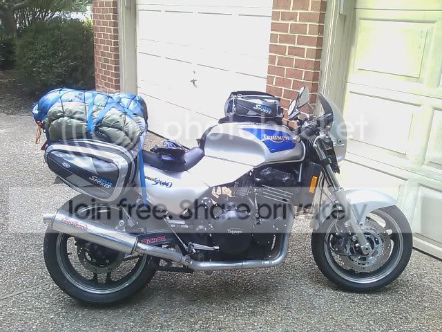 All packed and ready to Go! Lets see yours. | Triumph Rat Motorcycle Forums