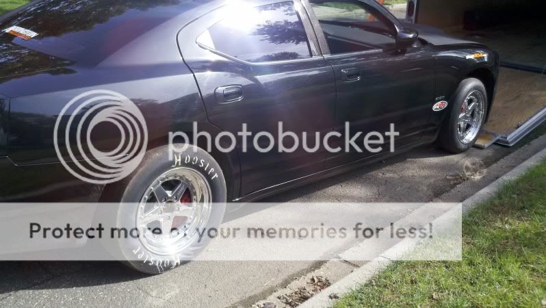 17 inch Rear Bogart Drag Racing Wheels with Hoosier Slicks | LX Forums ...