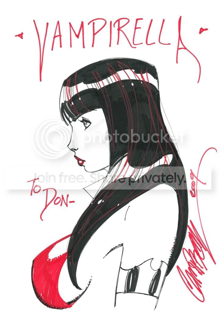 Latest Vampirella Con Sketches and some Published Art too! - Page 2 ...