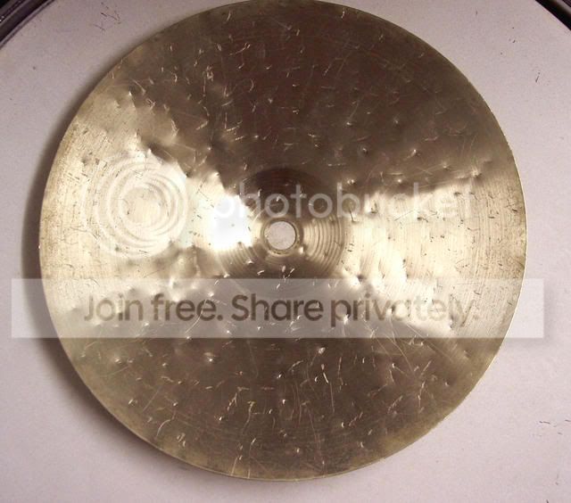Hammering a cymbal - DIY... | Drummerworld Forum