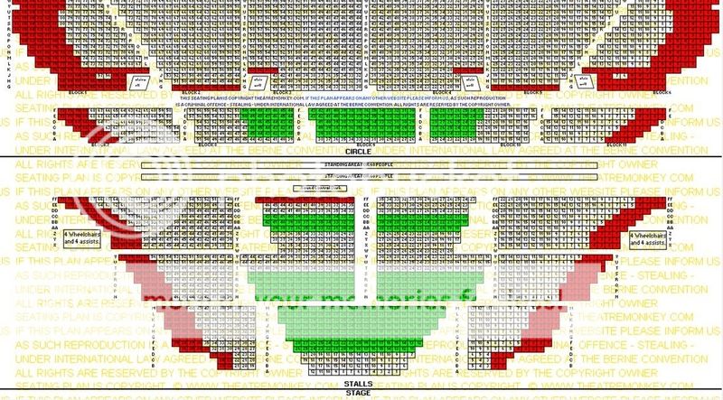 Tour 2019 Seating Plans - Totally Devoted