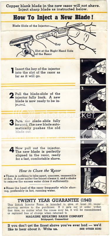 Razor instructions | TheShaveDen