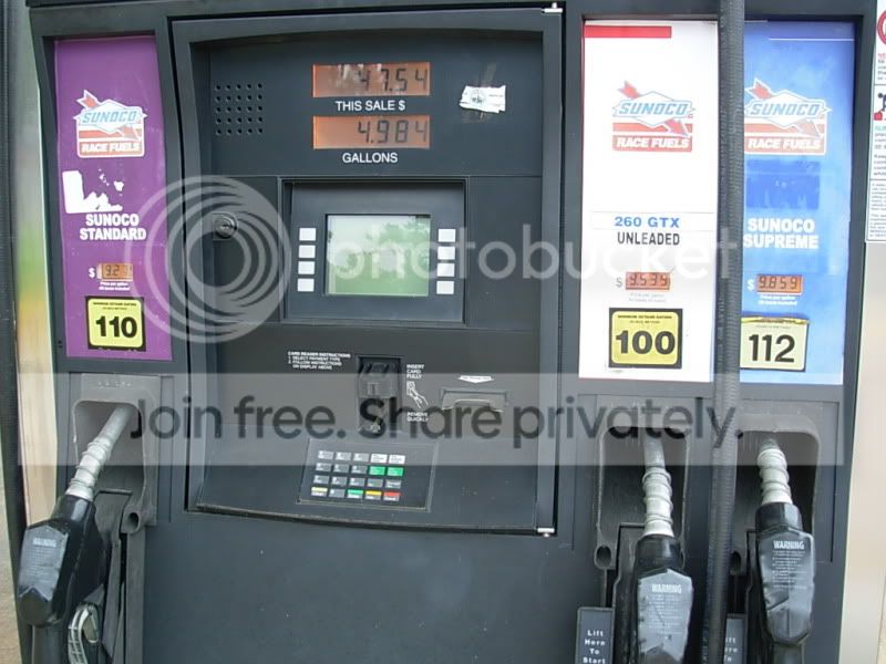 100 Octane Gas
