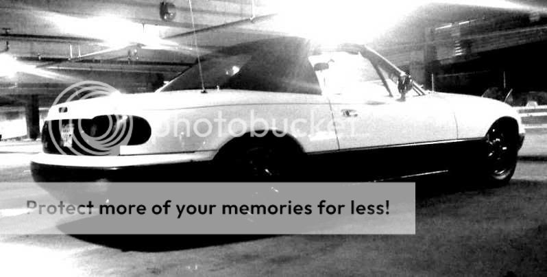 I 2-tone rattle canned my miata! and did the Sharpie design ...